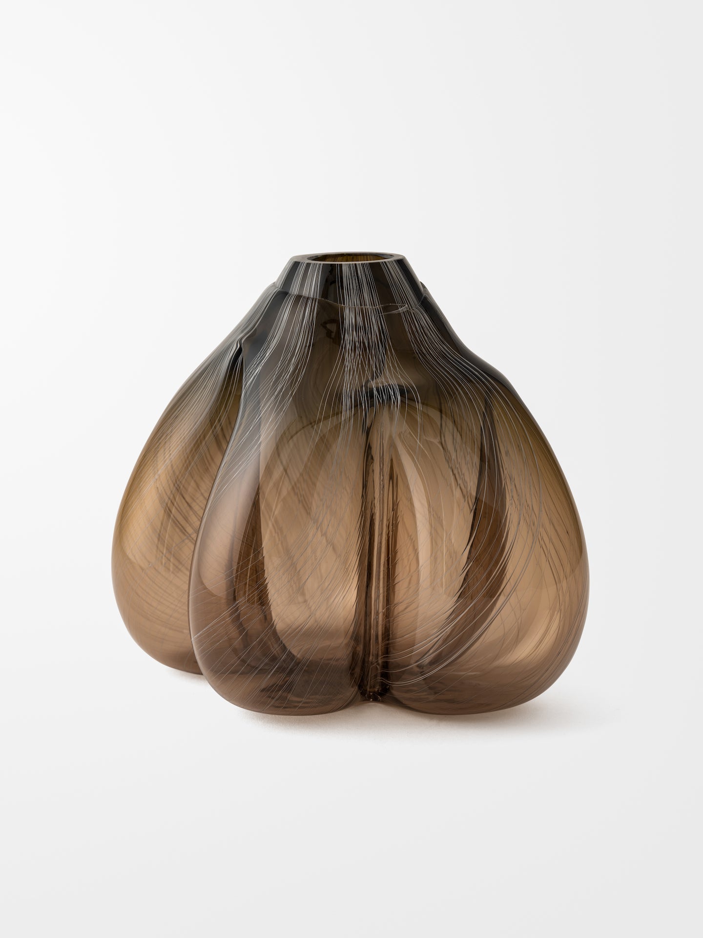 Abstract Form Study in Smoke and Chestnut II – chesterfieldgallery